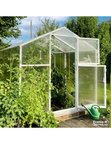 Serre Polycarbonate 850m² Plaques Traitées Anti Uv France Serres