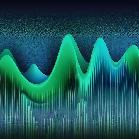 Premium Photo Abstract Background With Linessound Wave Pattern Background