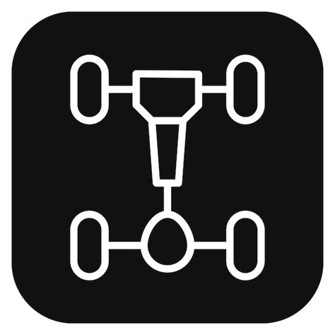 Ilustração Do Vetor Do Chassi Vetor Premium