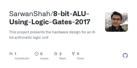 Github Sarwanshah8 Bit Alu Using Logic Gates 2017 This Project