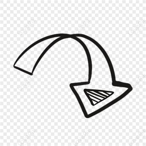 미니멀리스트 만화 블랙 아래쪽 화살표 일러스트내리치다모양 Png 일러스트 무료 다운로드 Lovepik