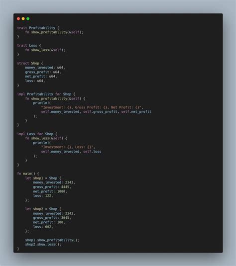 Bilal Khan On Linkedin 🎉 New Rust App 🎉 In This App I Used Two Traits With A Single Struct