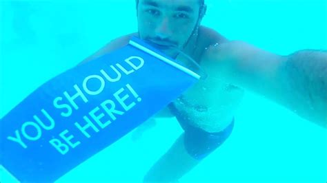 Barefaced Buddies Underwater In Pool Video 3