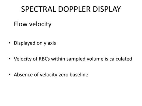 Ppt Doppler Echocardiography 1 Powerpoint Presentation Free Download Id 645045