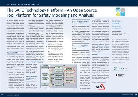 The Safe Technology Platform An Open Source T Pdf Eclipse Software Computing