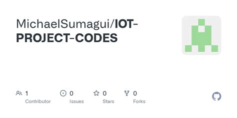 Github Michaelsumaguiiot Project Codes
