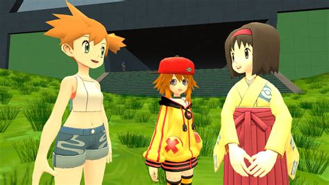 Misty Talking To Erika By Mansantos On Deviantart