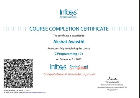akshat awasthi on linkedin infosysspringboard