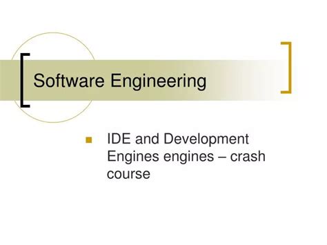 PPT Software Engineering PowerPoint Presentation Free Download ID 4922164