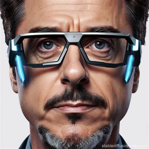 Futuristic Smartframes Glasses With High Tech Display Stable