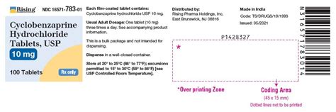 Cyclobenzaprine Fda Prescribing Information Side Effects And Uses