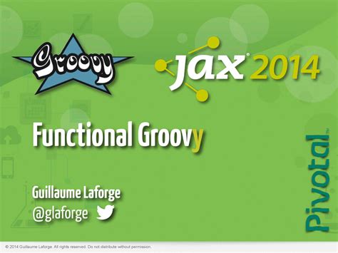 Functional Groovy Speaker Deck