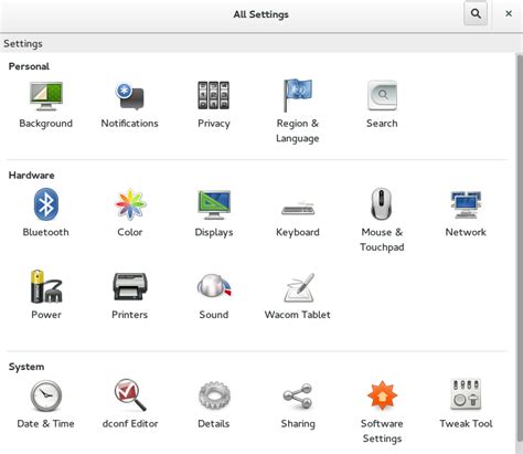 Customizing Your Settings GNOME User Guide OpenSUSE Leap