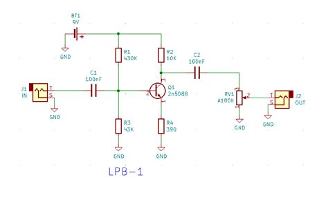 Schematic Diagram Guitar Effects