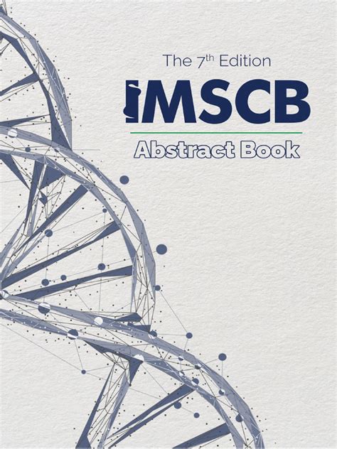 Imscb 2023 Abstract Bookfinal Version Pdf Pdf Cancer Colorectal