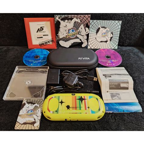 Ps Vita Slim Persona 4 Dancing All Night Premium Crazy Box Limited