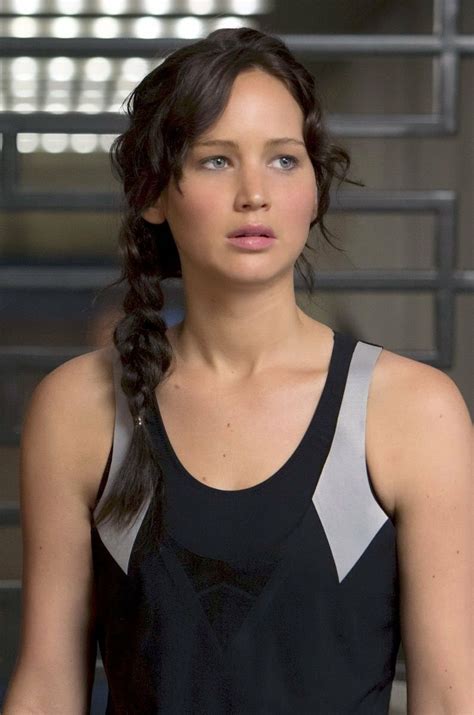 Jennifer Lawrence Katniss Braid