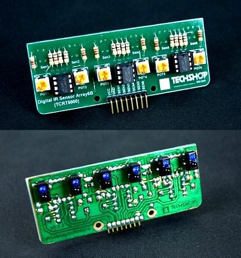 Digital IR Sensor Array B TCRT Tech Bazar টক বজর