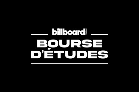 Billboard France Dévoile Les Lauréats De Sa Première Bourse Détudes