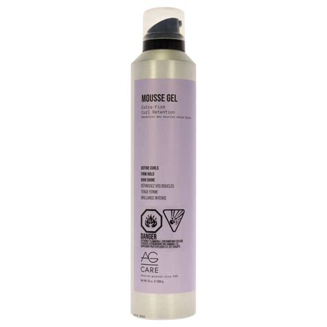 Ag Curl Mousse Gel Extra Firm Curl Retention 300 Ml 10 Oz Long Lasting