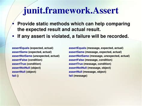 Ppt Introduction To Junit 38 Powerpoint Presentation Free Download