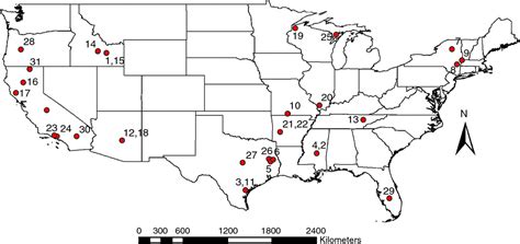 Spatially Explicit Capture Recapture Analysis Of Bobcat Lynx Rufus Density Implications For