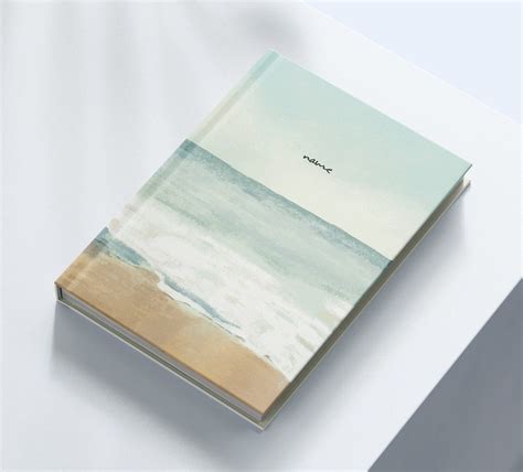 Aesthetic Notebook Minimalist Custom Journal Notebook Blank Page