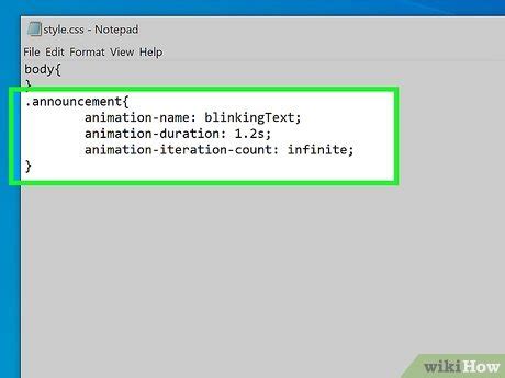 How To Make Text Blink Using Html Javascript And Css