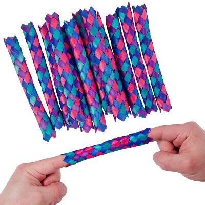 1296 Bamboo Chinese Finger Traps Birthday Party Favors Hot Toy Fast