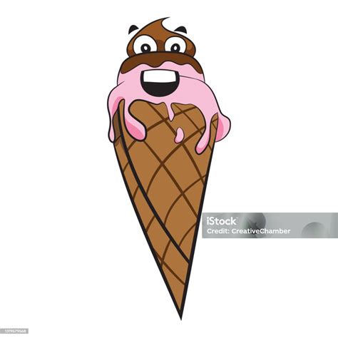 메이플 시럽과 뿌리와 버터와 귀엽고 맛있는 디저트 파이 아이스크림 콘 도넛 팬케이크 와플 얼굴을 가진 음식 귀여운에 대한 스톡 벡터 아트 및 기타 이미지 Istock