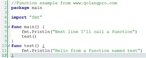 Go Programming An Introduction To Go Functions With Examples