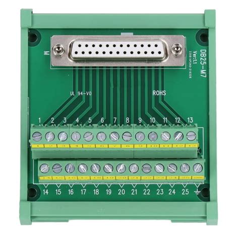 Adaptador De Terminal D Db25 A Conector De Terminal Componente