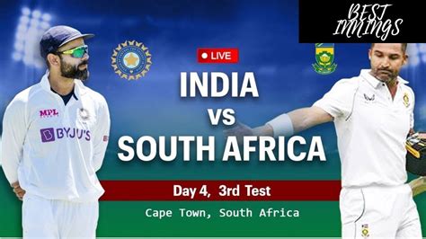 India Vs South Africa 3rd Test 2022 Day 4 Ind Vs Sa Best Innings