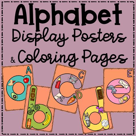 Crayola Alphabet Coloring Pages [2025]