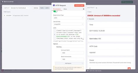 Request Timeout Of 300000ms Exceeded Can I Extend Timeout Questions N8n Community