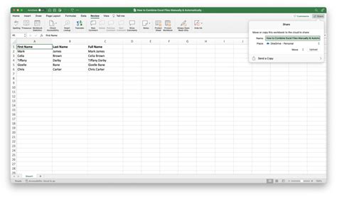 How To Combine Excel Files Manually And Automatically 10xsheets