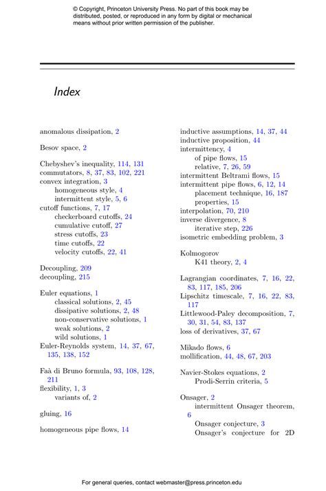 Intermittent Convex Integration For The 3d Euler Equations Princeton University Press