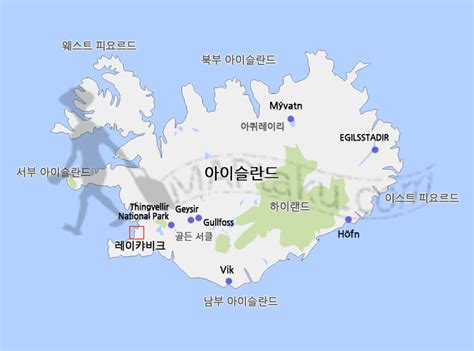 아이슬란드 주요 관광지 위치 및 레이캬비크 인기 추천 숙소 호텔and호스텔 지도 네이버 블로그