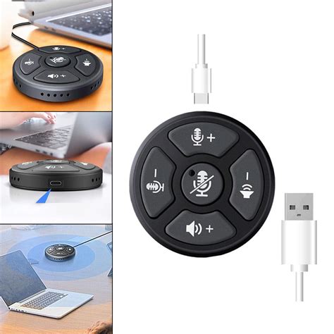 Usb Conference Microphone With Mute Button Easy Se Vicedeal