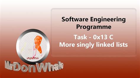 0x13 C More Singly Linked Lists All Mandatory Tasks Youtube