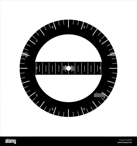 Protractor Icon Geometry Tool Icon Vector Art Illustration Stock Vector Image And Art Alamy