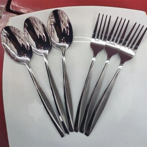 کمدا قیمت و خرید قاشق و چنگال مایز اصل رنگ استیل سایز 12قاشق 12چنگال