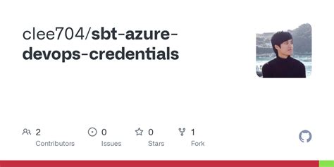 Sbt Azure Devops Credentialsreadmemd At Master · Clee704sbt Azure Devops Credentials · Github