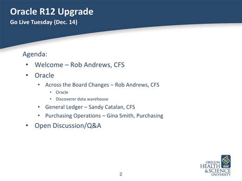 Ppt Oracle R12 Upgrade Powerpoint Presentation Free Download Id 2789622