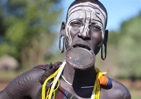 Mursi Tribe Lip Plates