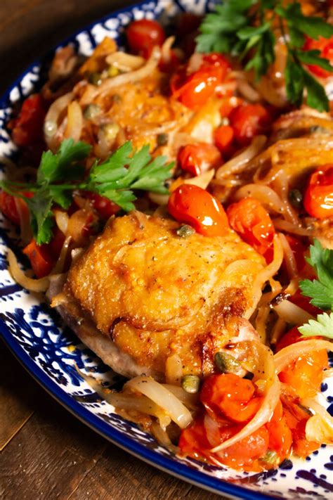One Sheet Chicken Cacciatore Anthony Michael Contrino