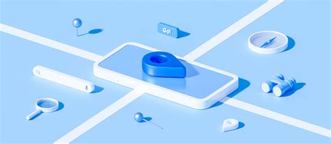 검색 개념이 있는 파란색 배경에 맵 및 위치 핀 또는 탐색 아이콘 기호의 등지정 3d 렌더링 지도에 대한 스톡 사진 및 기타 이미지 Istock