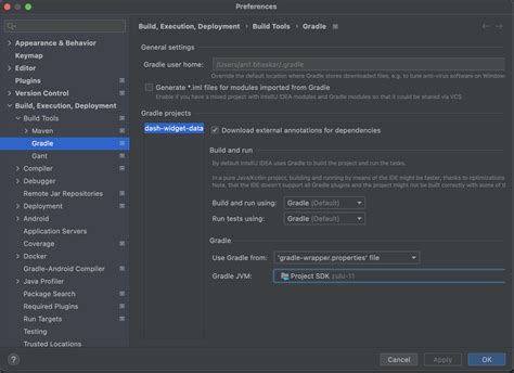 gradle intellij idea says java home is different stack overflow