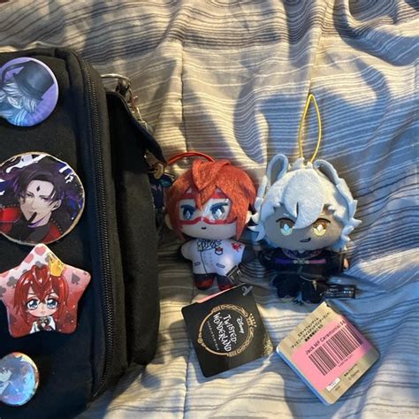 Twisted Wonderland Nui Large Mascot Plushies Blind Box Riddle Ace