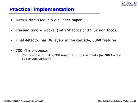 ppt face detection using the viola jones method powerpoint presentation id 1270362